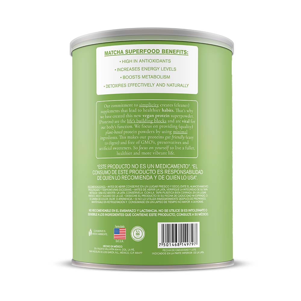 Habits Proteína Vegetal Sabor Matcha Vanilla Probi - H-E-B México