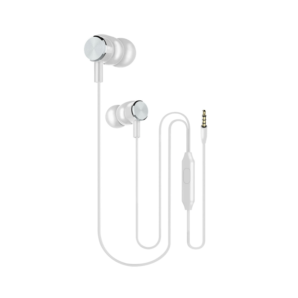 Audífonos Alámbricos Con Manos Libres Select Sound In Ear H02 Blanco 1 ...