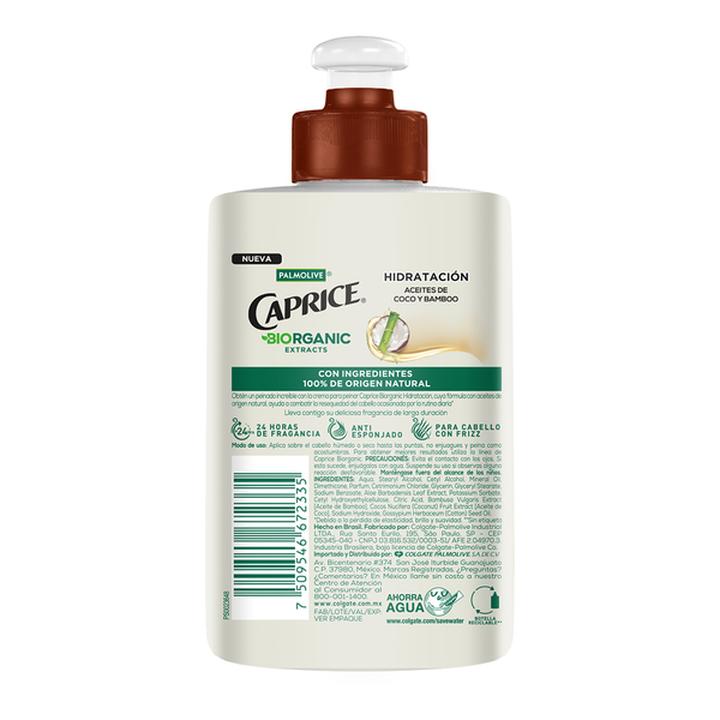 Caprice Crema Para Peinar Biorganic Coco Y Bambú 1 - H-E-B México
