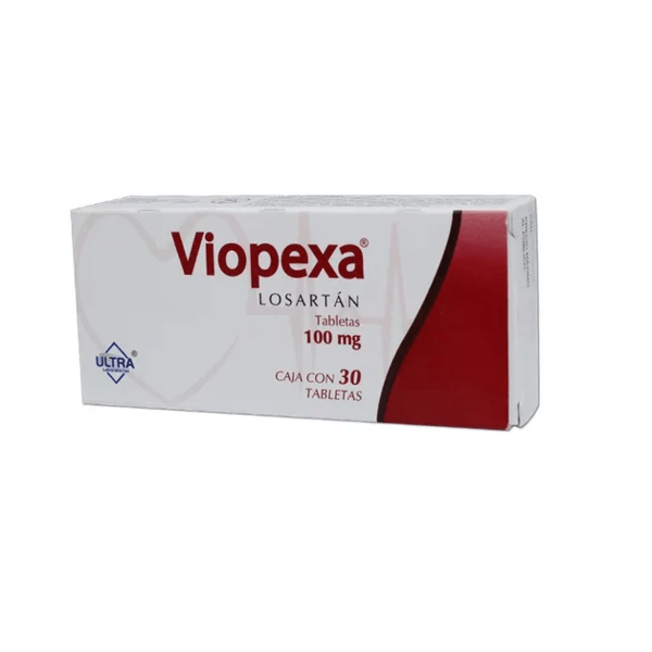 Ultra Lab Viopexa 50mg 60 Tab Losartan Gen 60 Pz - H-E-B México