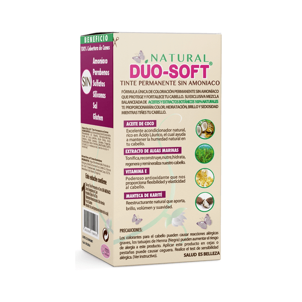 Natural Duo Soft Tinte Sin Amoniaco N1 Negro Natur - Mi Tienda del Ahorro