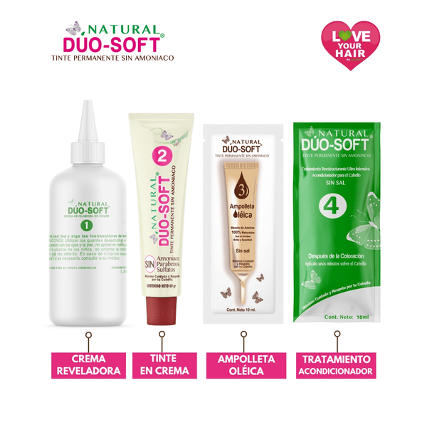 Natural Duo Soft Tinte Sin Amoniaco N1 Negro Natur - H-E-B México