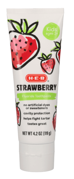 HEB Pasta Dental Infantil Fresa 119 g - H-E-B México