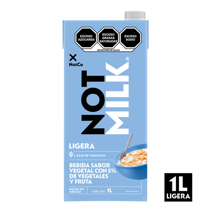 Leche Vegetal NotMilk Ligera 1 L - H-E-B México