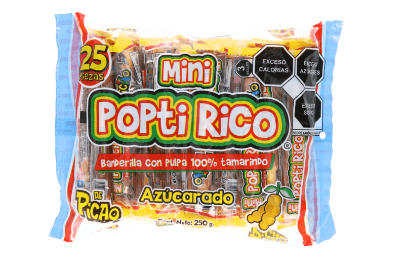 Picao Mini Poptirico Tamarindo Azucar 1 Pz - Mi Tienda del Ahorro