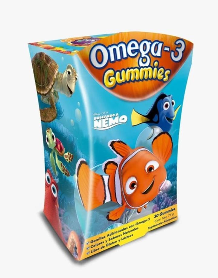 Suplemento Alimenticio Nemo Omega 3 Gummies 30 Pz - H-E-B México