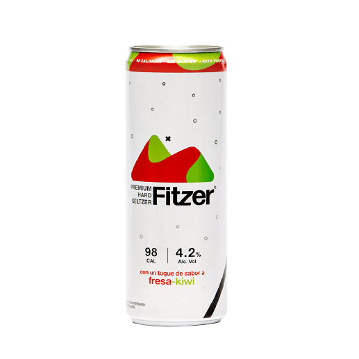 Fitzer Hard Seltzer Fresa Kiwi 355 Ml - H-E-B México