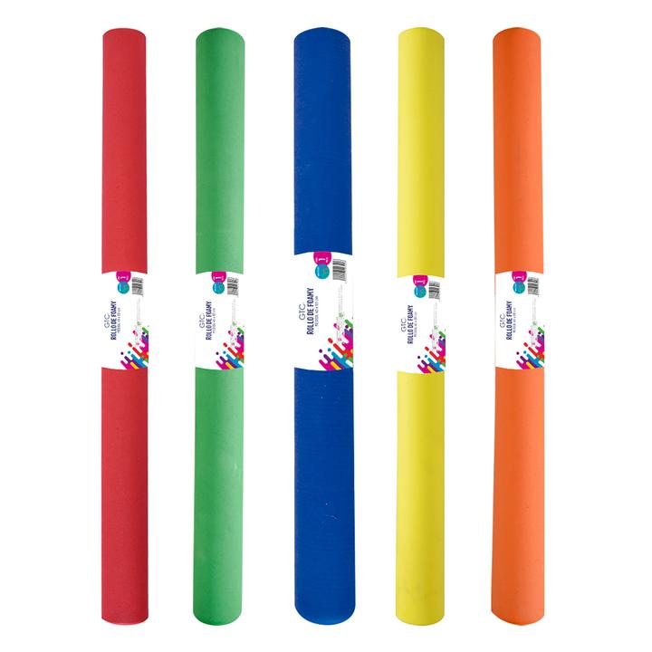 Gtc Foamy Rollo Color Varios 45x60 cm 1 pz - H-E-B México