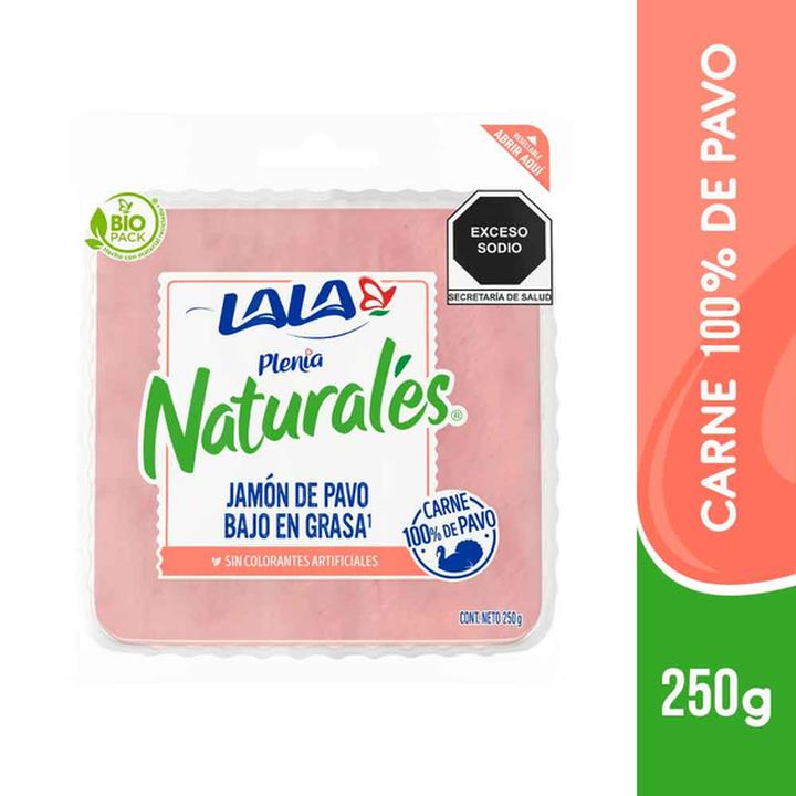 Lala Plenia Jamon Virginia Naturales 250 g - H-E-B México