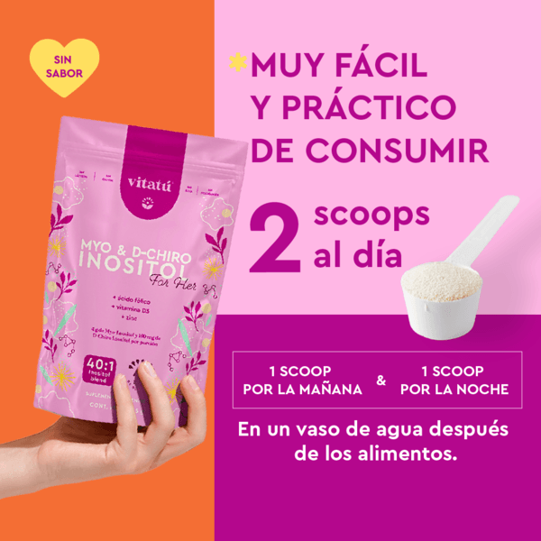 Vitatú Vitatú Myo Inositol + D Chiro For Her 225 G - H-E-B México