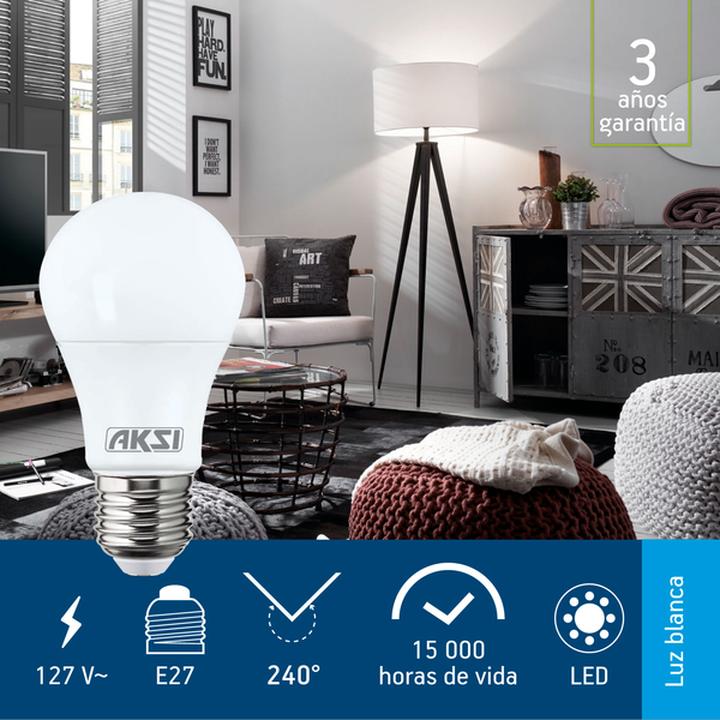 Aksi Foco Led 3pack-A19 9w Luz Blanca 1 Pz - H-E-B México