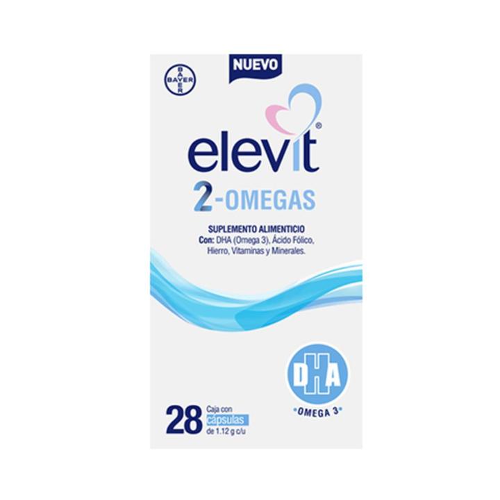 Bayer Elevit 2 Omegas con 28 pz - H-E-B México