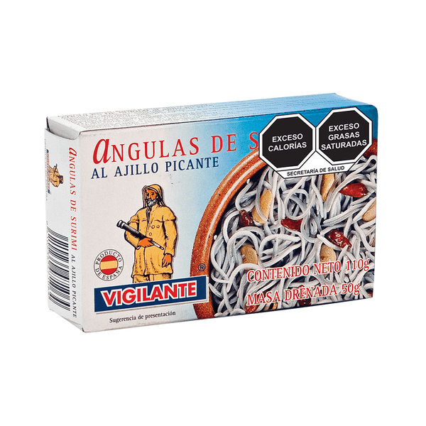 Angulas de Surimi Al Ajillo Picante 110 g - H-E-B México