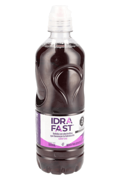 Idra Fast Electrolito Sabor Uva 500 ml - H-E-B México