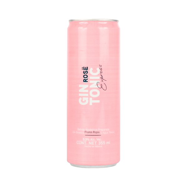 Gin Tonic Rose Express Frutos Rojos 335 ml 1 pz - H-E-B México