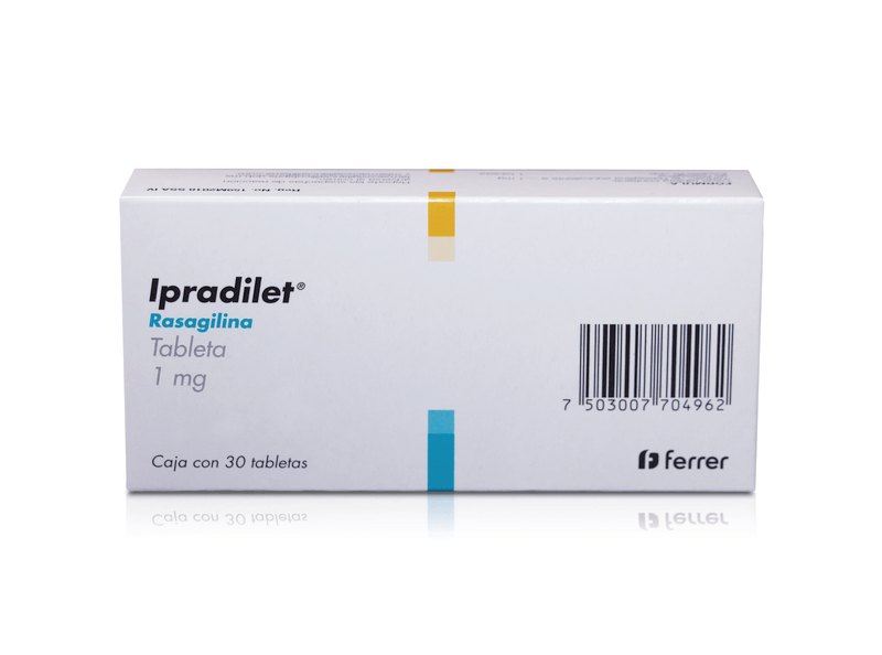 Ferrer Ipradilet 1mg 30 Tab Rasagilina 1 Pz - H-E-B México