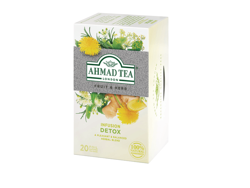 Ahmad Tea Infusión Detox Herbal 40g 40 g - H-E-B México