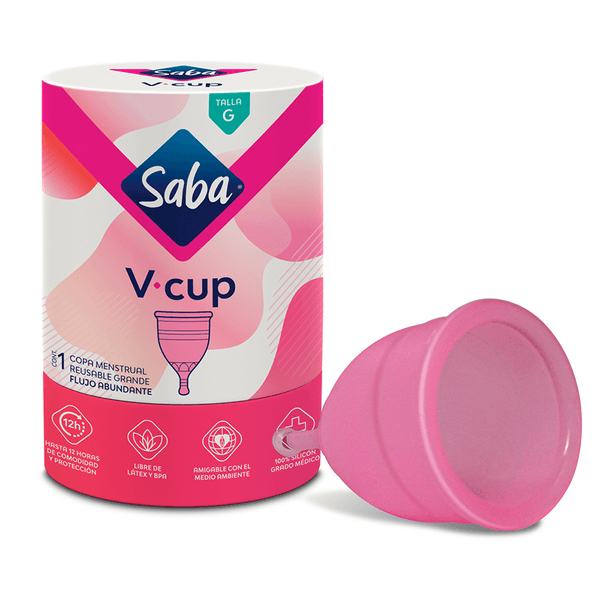 Saba Copa Menstrual V Cup Talla G 1 Pz - H-E-B México