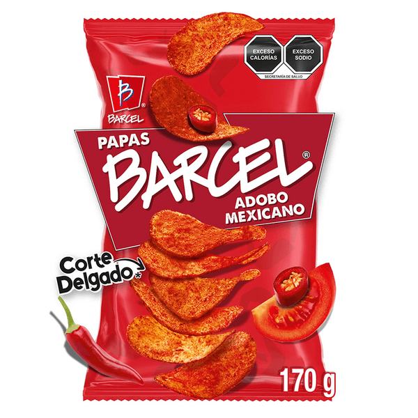Botana Papas Barcel Adobadas 170 g - H-E-B México