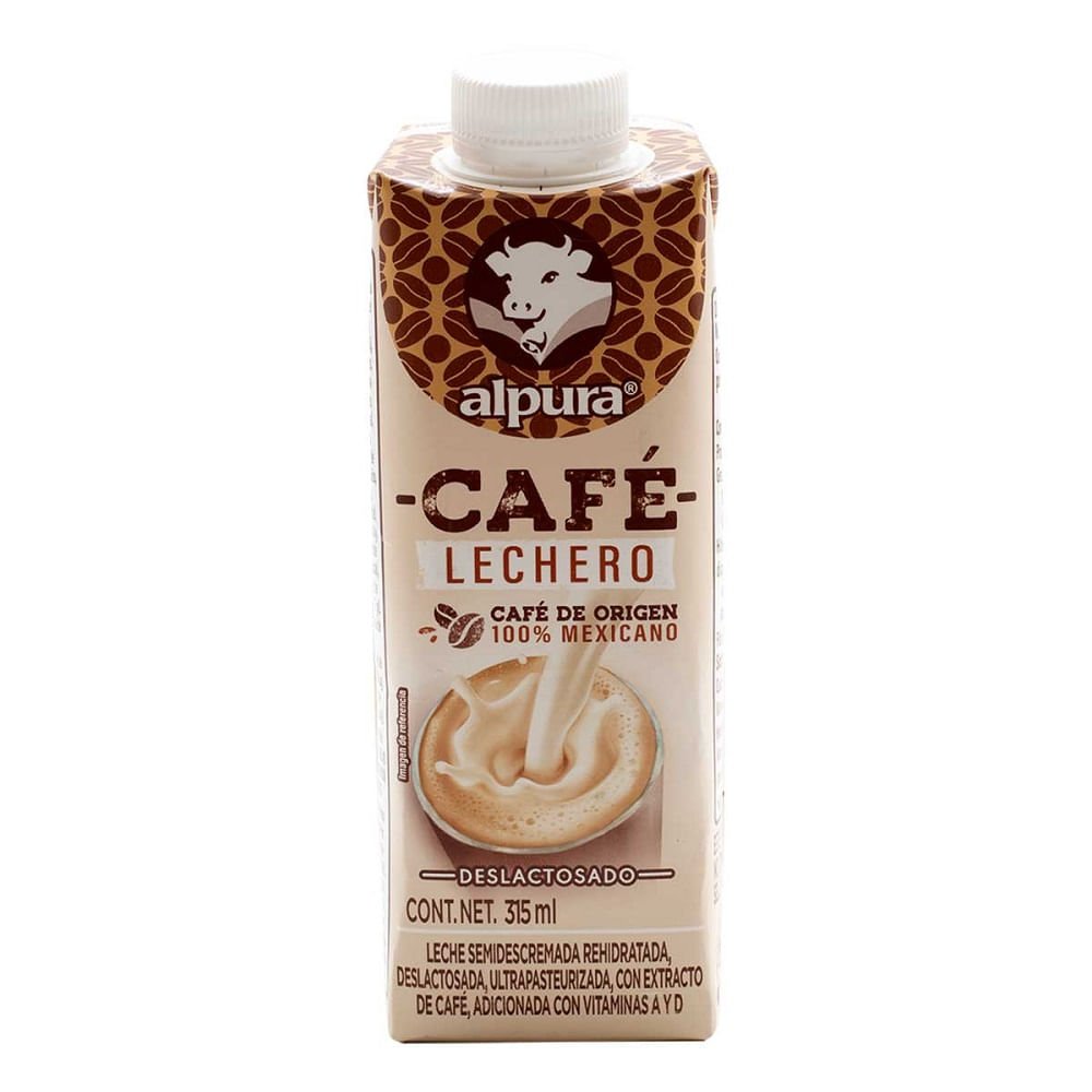 Alpura Leche Saborizada Café Lechero 315 Ml - H-E-B México