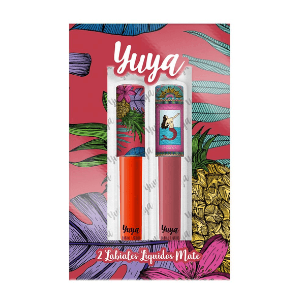 Yuya Set 2 Labiales Papaya 93 g - H-E-B México