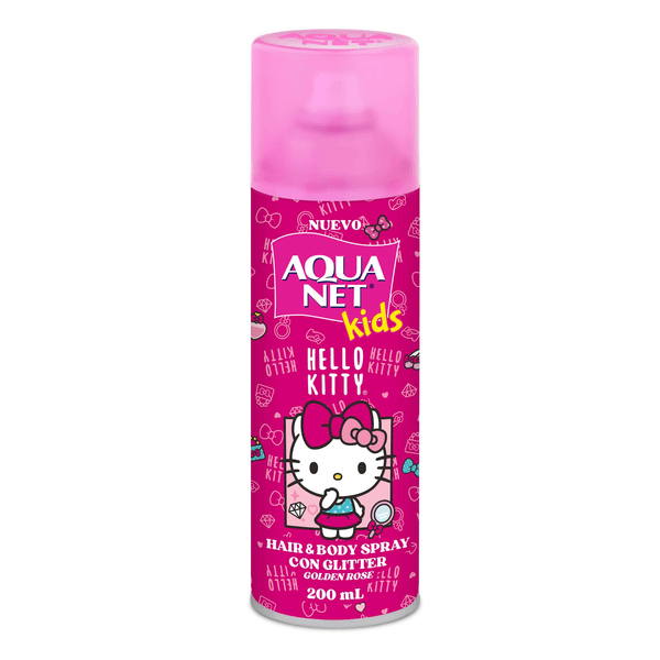 Aqua Net Spray con Glitter Hello Kitty 200 Ml - Mi Tienda del Ahorro