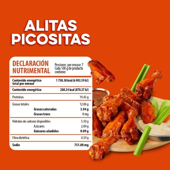 Bachoco Alitas Picositas 700 Grm 700 g - H-E-B México