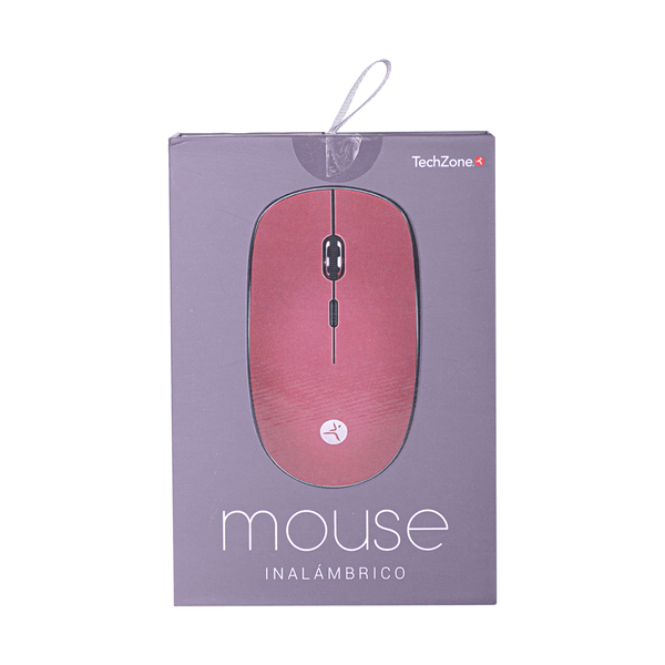 Techzone Mouse Inalabrico Rojo 1200 Dpi 1 Pz - H-E-B México