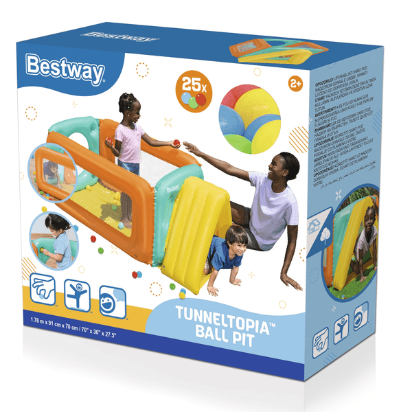 Bestway Juego Acuático Tunel Ball 1.78m X 91cm X 7 - H-E-B México