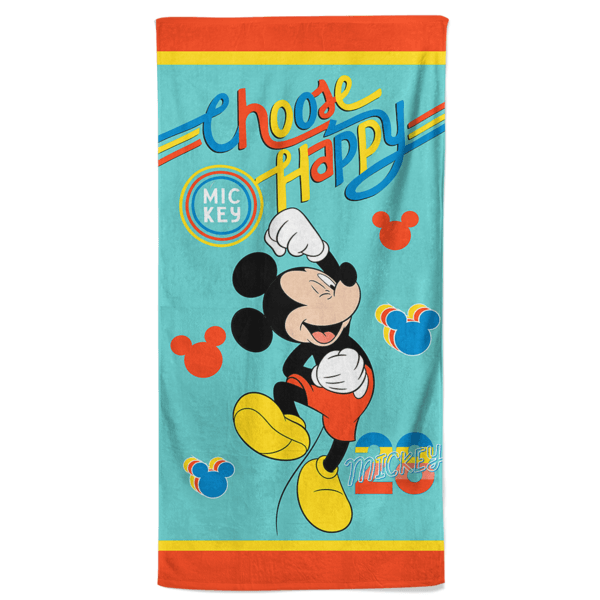 Disney Toalla Mb Mm Choose Happy Licencia Hilasal - H-E-B México