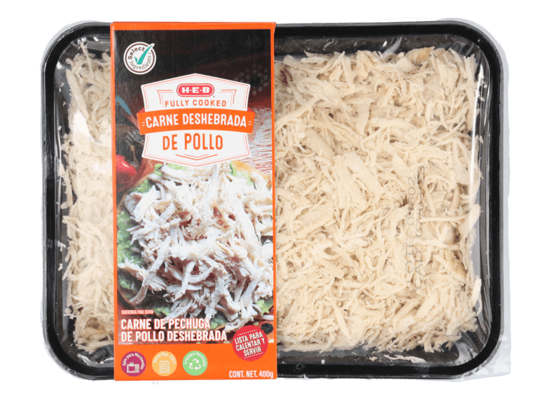 HEB Deshebrada de Pechuga de Pollo 400 g - Mi Tienda del Ahorro