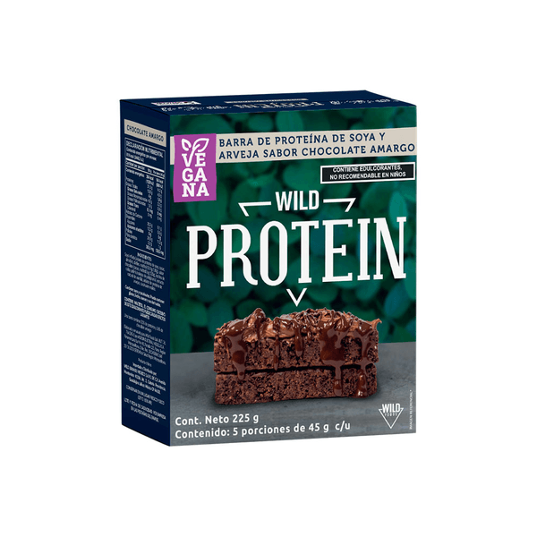 Wild Protein Barra de Proteina Chocolate Bitter 45 - H-E-B México