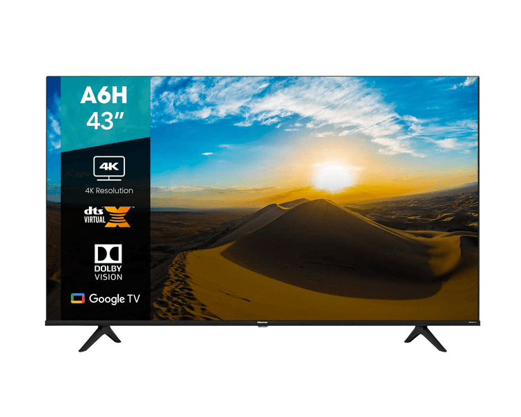 Hisense Smart TV LED 43A6H Google 43" 4K UHD 1 pz - H-E-B México