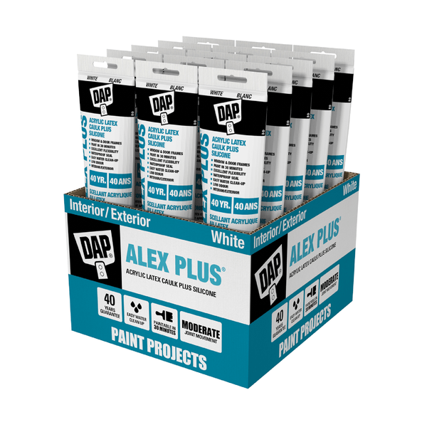 Dap Sellador Alex Plus Blanco Tubo 162 Ml 12pk 1 P - H-E-B México