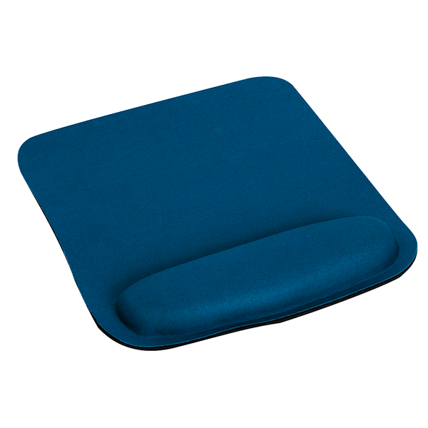 Stf Mousepad con Base de Gel Y Reposamuñecas Azul - Mi Tienda del Ahorro