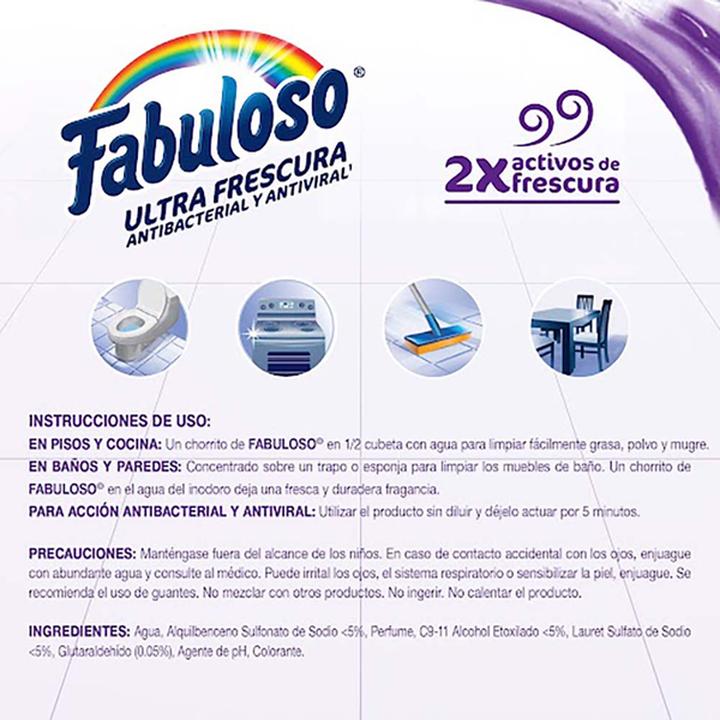 Fabuloso Limpiador Lavanda 5 L - Mi Tienda del Ahorro