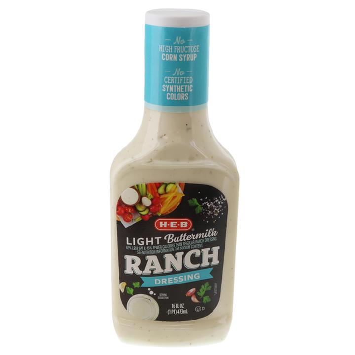 HEB Aderezo Ranch Buttermilk Botella 473 ml - H-E-B México