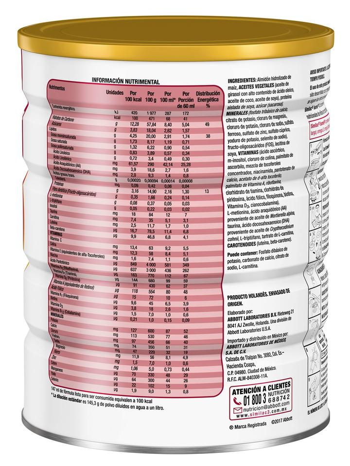 Isomil Formula Isomil Etapa 2 850 g - H-E-B México