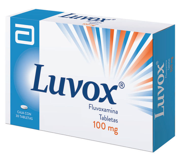 Abbott Luvox 100 Mg Tab 30 Fluvoxamina 30 Pz - H-E-B México