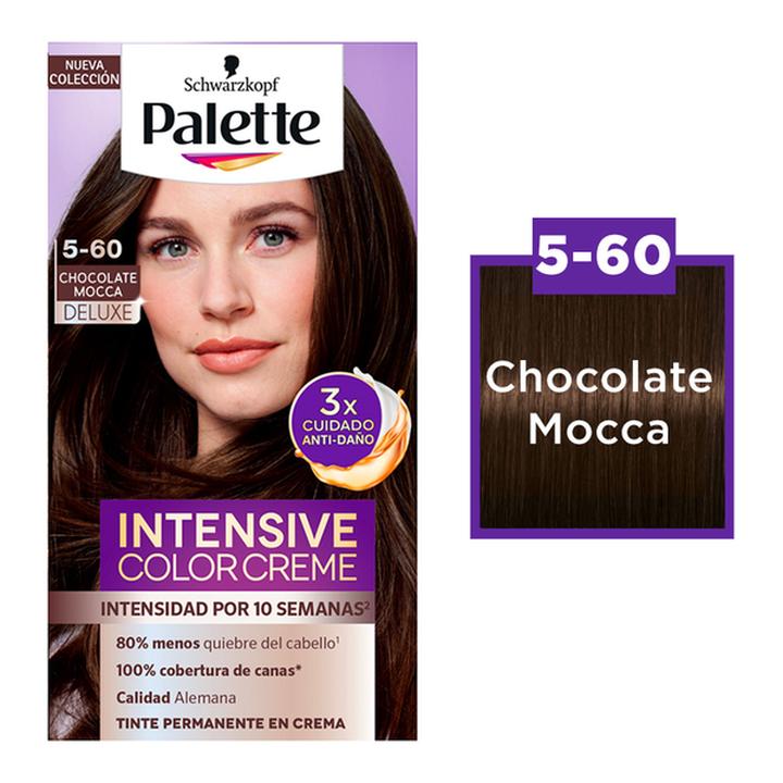 Tinte para cabello Palette Color Creme Chocolate Mocca Deluxe 5-60 - H ...