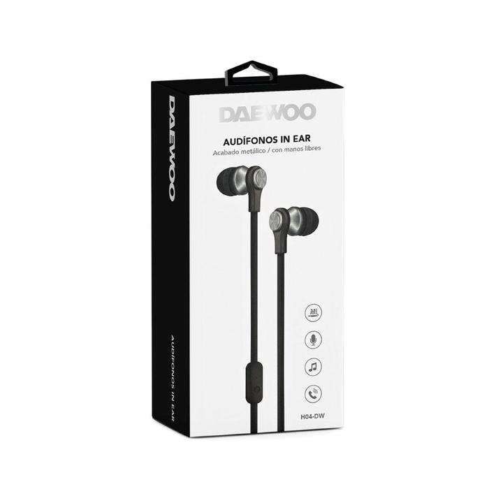Daewoo Audífonos Inear Manos Libres H04-Dw 1 Pz - H-E-B México