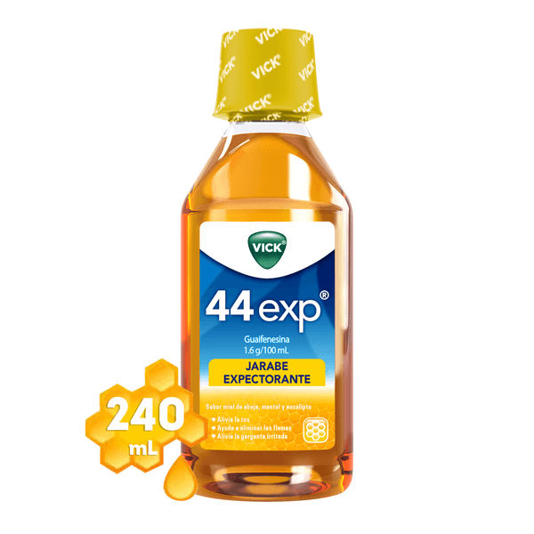 Vick 44 Jarabe Sabor Miel 240 ml - H-E-B México