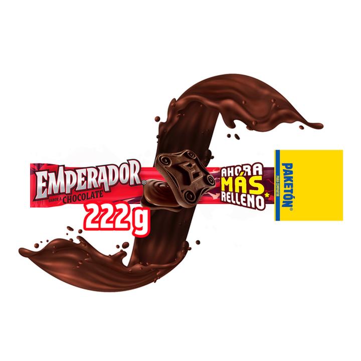 Gamesa Galletas Emperador Sabor Chocolate 6 paketines 154 g - H-E-B México