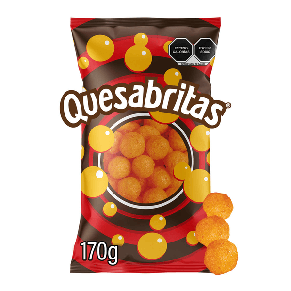 Sabritas Quesabritas Bolitas Sabor Queso Y Chile 160 g - H-E-B México