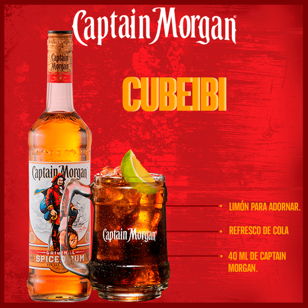 Captain Morgan Ron Original Spiced 700 ml - H-E-B México
