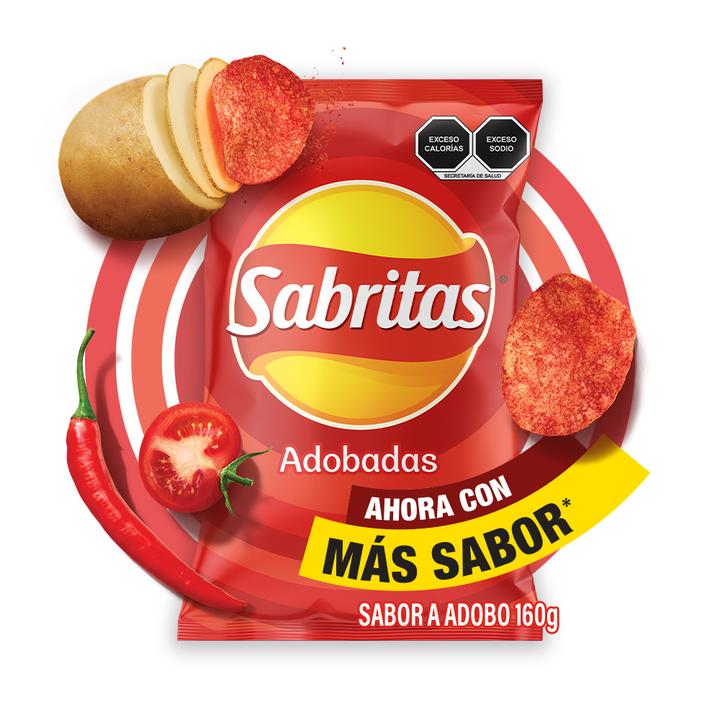 Sabritas Papas Adobadas 160 g - Mi Tienda del Ahorro