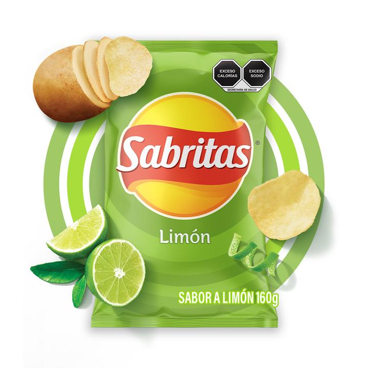 Sabritas Papas de Limón 160 g - H-E-B México