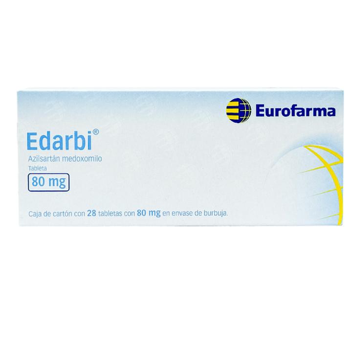 Eurofarma Edarbi 80 Mg 28 Tab Azilsartan,Medoxomil - H-E-B México