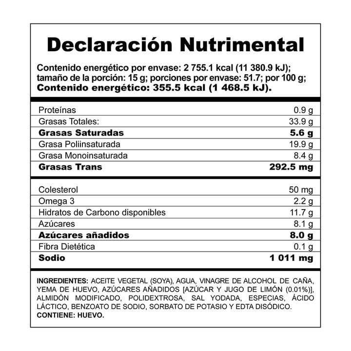 McCormick Aderezo de mayonesa para ensaladas 775 g - H-E-B México