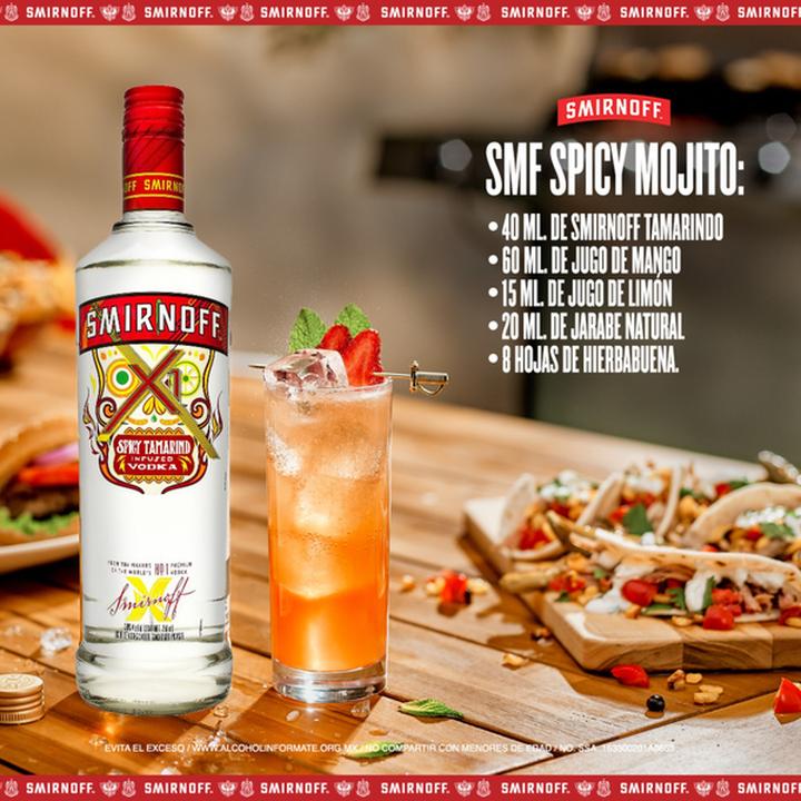 Vodka Smirnoff X1 Tamarindo 750 ml - H-E-B México